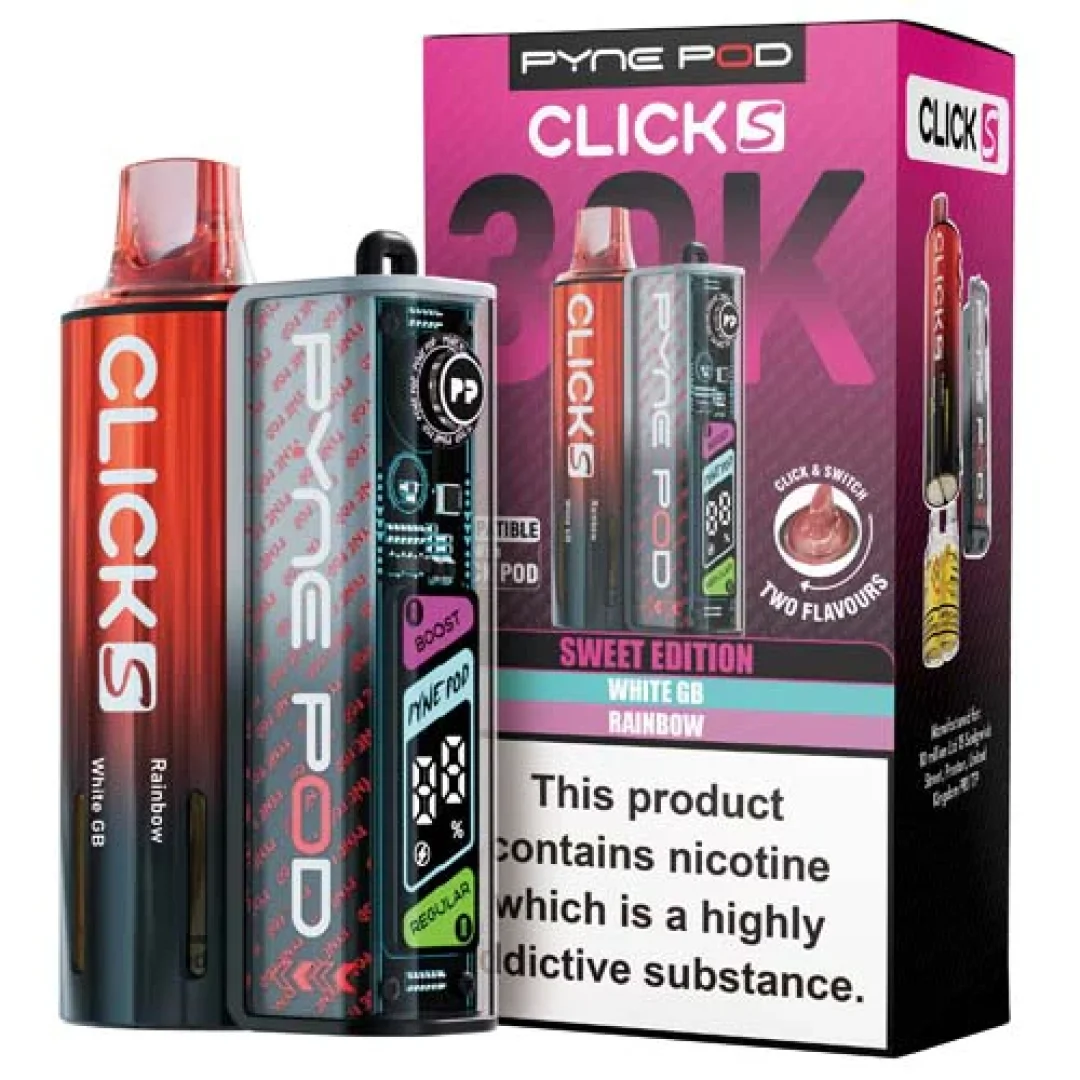 Pyne Pod Click 30K S Puffs Prefilled Pod Kit | Only £9.99